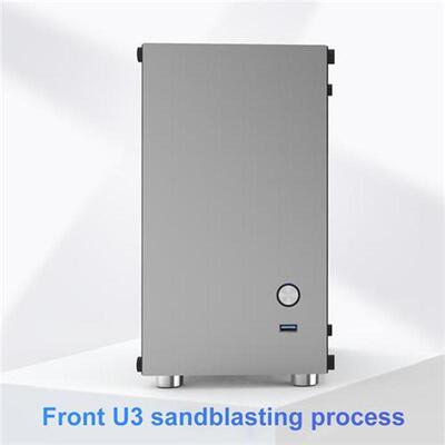 All Aluminum ITX PC Gaming Case Computer Cabinet Portable Mi