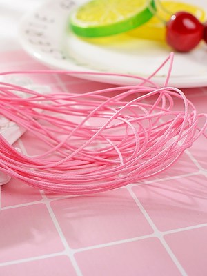 DIY jewelry wire 1mm Korean wax thread wax rope imitation le