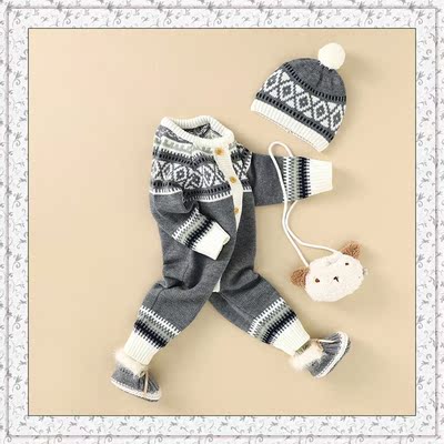 Winter Baby Sweaters Wool High Quality Pullovers Newborn Inf