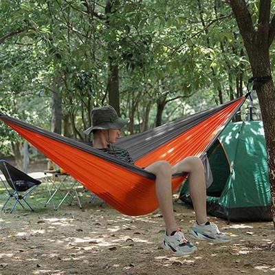 Portable Camping Parachute Hammock Survival Garden Outdoor F