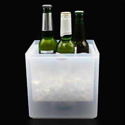 3.5L LED Ice Bucket Cooler Storage Tub Illuminated Cocktail