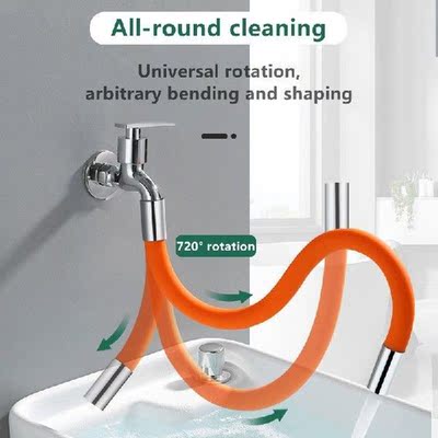 Home faucet kitchen bathroom foaming extension tube   90&amp