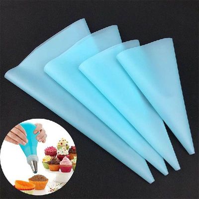 4PCS Confectionery Bag Silicone Icing Piping Cream Pastry