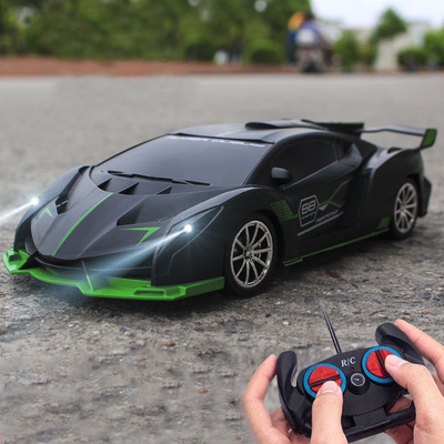 RC Car With Led Light  Radio Remote Control Cars Sports Car