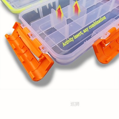 Fishing Tackle Box Waterproof Plastic Bait Box High Strength