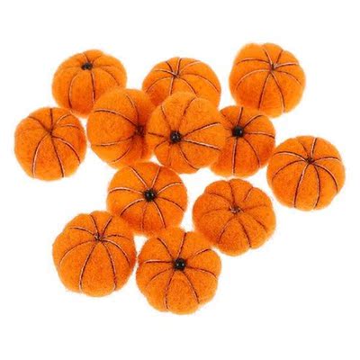 12 Pumpkins Thanksgiving Party Decoration Pumpkin Ornaments