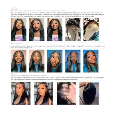 28 30 Inch Straight Lace Front Wig 13x6 Hd Lace Frontal Wig