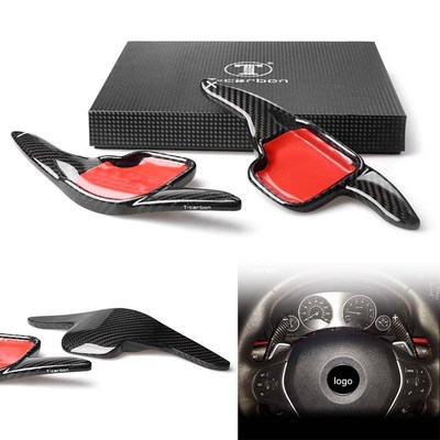 Car Styling Real Carbon Fiber Steering Wheel Extension Paddl