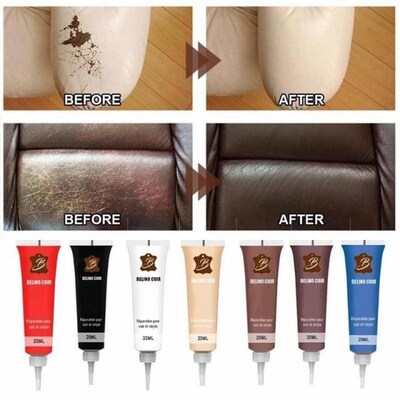 Leather Refurbishing Cleaner Color Repair Cream Advanced Lea