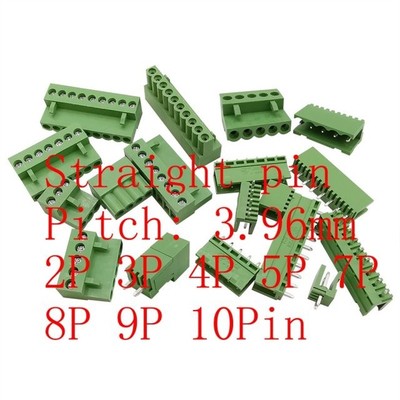 10Pairs HT3.96 3.96mm Pitch PCB Screw Terminal Block Connect