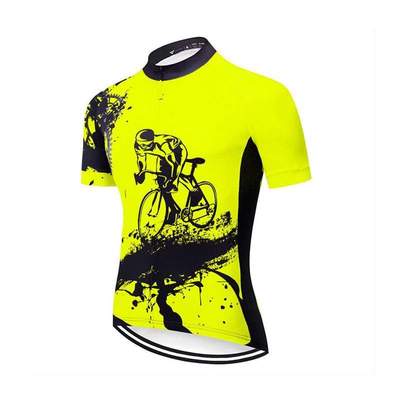 Pro Team Cycling Jersey Motocross Short Sleeves Tops Bicycle