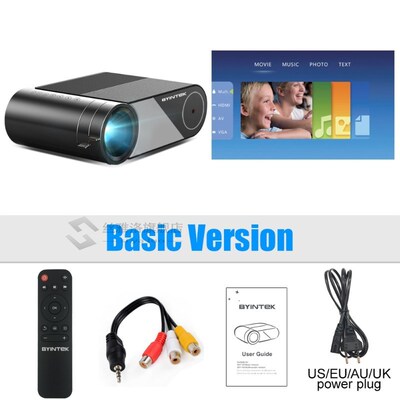 K9 Mini 1280x720P Portable Video Beamer LED Projector Proyec