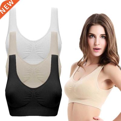 New Comfortable Seamless Sports Bra Running Yoga Gym Crop To