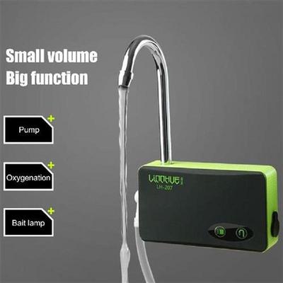 Oxygen Pump Fish Bucket Portable Outdoor Fishing