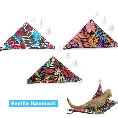 Reptile Hammock Breathable Canvas Lizards Hammock Lounger