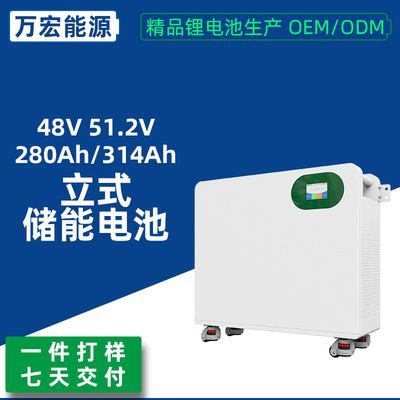 51.2V314Ah家庭储能电池立式壁挂家用储能电池16.07kwh落地式储能