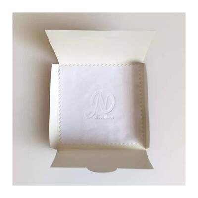 300-1000pcs custom logo 10x10cm Embossing Jewelry Cleaning P