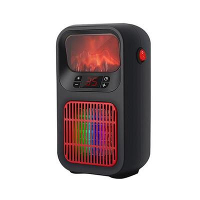 Mini Electric Stove 3D Simulation Flame Warmer 500W Heater