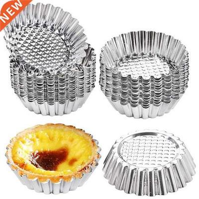 Egg Tart Mold,Pudding Mold,Egg Tart Mould Reusable,Tart Pans