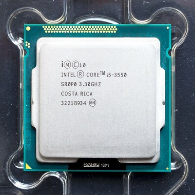 Core i5 3550 Processor Quad-Core 3.3Ghz 77W Socket LGA 1155