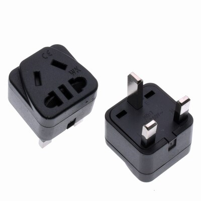 UK Travel Adapter, AUS US EU Euro Power Socket to BS1363 A