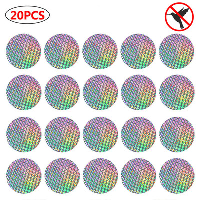 10/ 20pcs Bird Repellent Tape Reflective Anti Bird Scare Efl