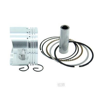 Piston Assembly for 110cc Dirt Bikes Go Karts ATV52.4mm Pist