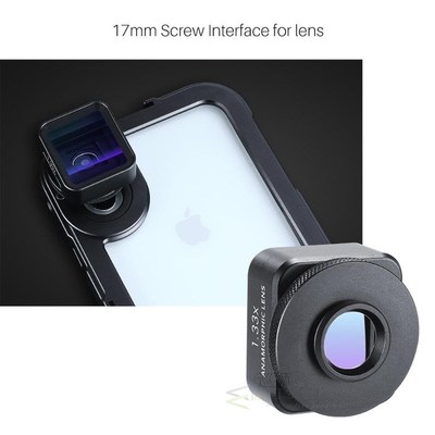 Ulanzi 17mm Universal 1.33X Anamorphic Phone Lens For IPhone
