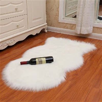 Yooap Faux Fur Sheepskin Style Rug alfombra Comfortable