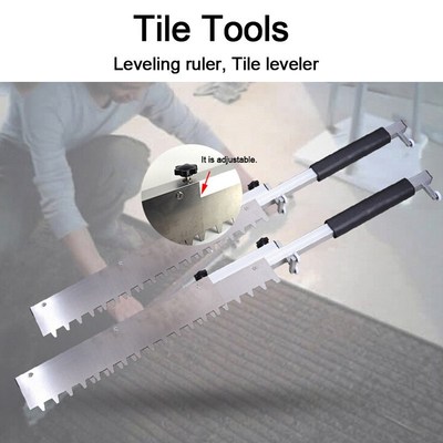 Professional tiling tool Leveling Gray floor Paving Tile bui