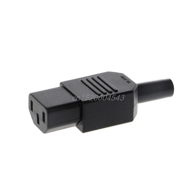 IEC 320 C13 Female Plug Rewirable Power Connector 3 Pin Sock