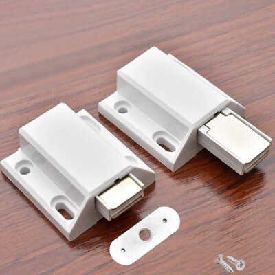 1pcs Nylon Push to Open Magnetic Touch Cabinet Door Catches