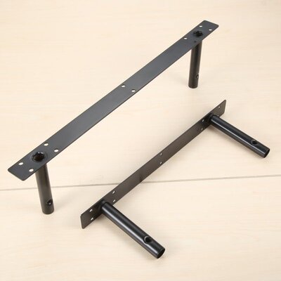 1PC Double T Type Wall Mount Shelf Support with Screws Conce