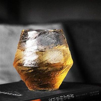 Japanese Handmade Hammered Whiskey Glass Heat-Resistant