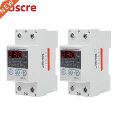 230V Under Over Voltage Protector Adjustable Recovery Protec