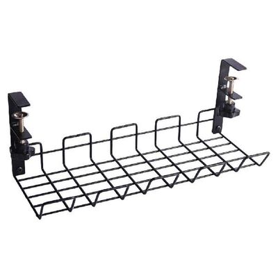 Desk Cable Under Management Wire Organizer Tray Rack Cord