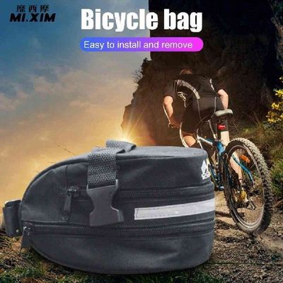 Bicycle Saddle Seat Bag MTB Road Bike Pouch Phone Kit Case