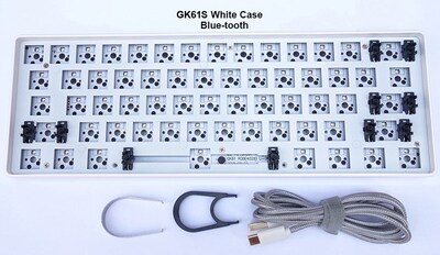 GK61S Hot-swap Mechanical Keyboard Bluetooth RGB Backlit Tyc