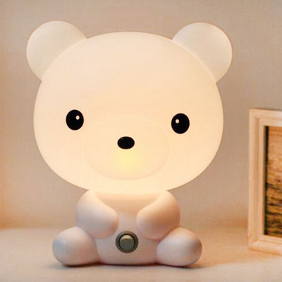 Cartoon Night Light Cute Panda Bear Table Desk Lamps