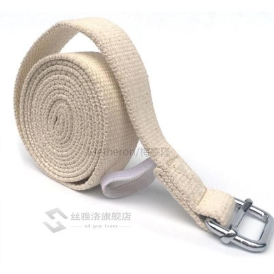 3m Yoga Stretch Strap D-Ring Belt Figure Waist Leg Resistanc