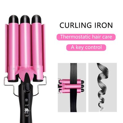 Hair Curling Iron Ceramic Professional Triple Barrel Hair Cu