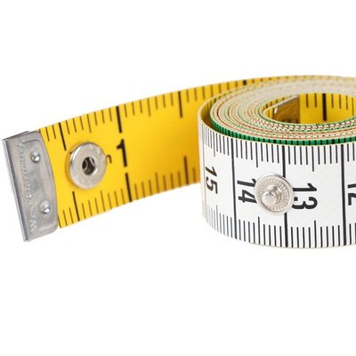 1.5M Button Tailor Measure Tape Sewing Tools Flat Tape Body
