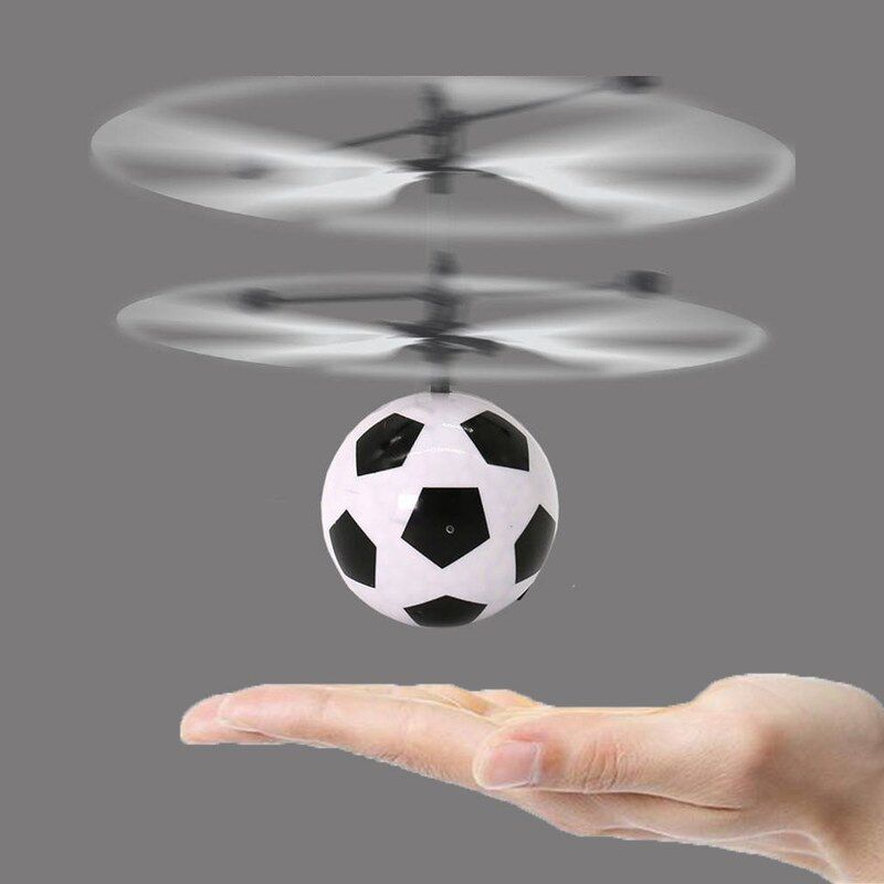 Mini RC Drone Hand Induction Flying Ball Anti-stress LED Lig_虎窝淘