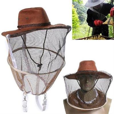 1pc  Beekeeping Camouflage Hat Mosquito Bee Insect Net Veil