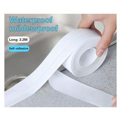 1PC Bathroom Shower Sink Bath 3.2Mx38mm Sealing Strip Tape W