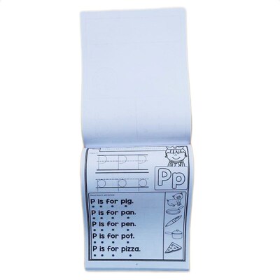 78 Pages/Book Children Learn English letter Homework ABC 26