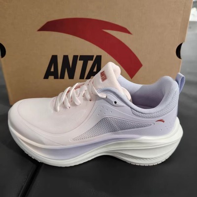 安踏叶子厚底增高舒适跑