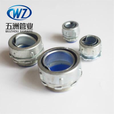 包塑金属软管接头/外牙式/卡套自固式接头/8 10 12 15 20 25 32mm