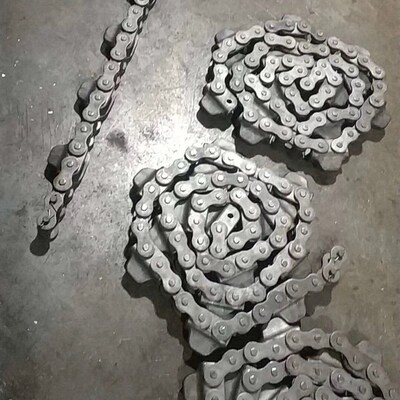 100458驱动链15齿履带驱动链条动力传动母链,可定制