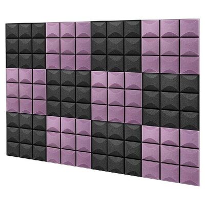 12Pcs Acoustic Soundproof Foam,Acoustic Panels Foam Tiles